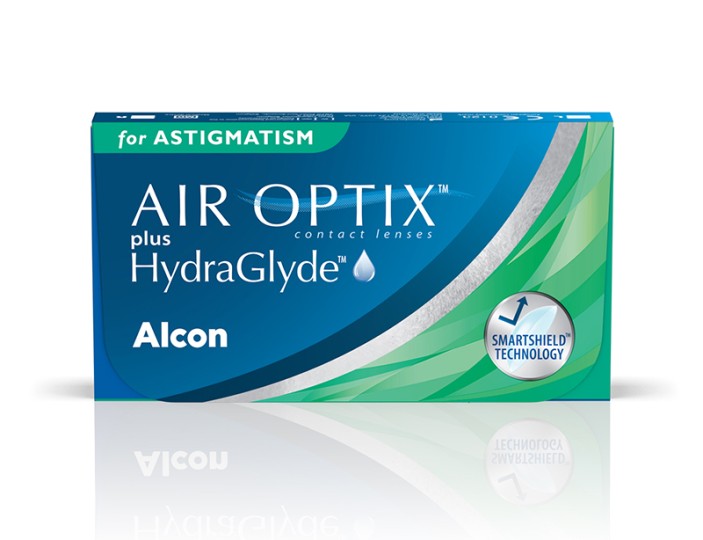 Air Optix Plus Hydraglyde for Astigmatism (3 шт)
